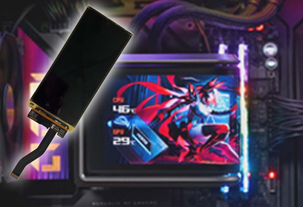 ROG RYUO IV Liquid Cooler with 6.67 inch Flexible OLED - OLED/LCD Supplier