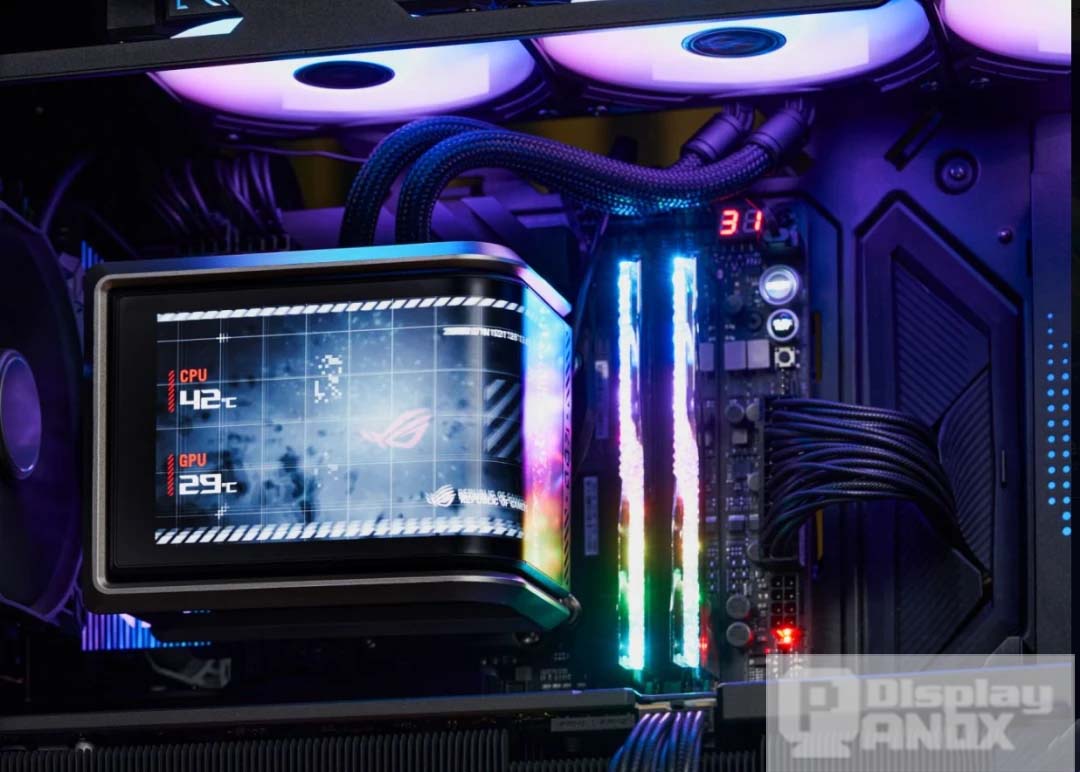 ROG RYUO IV Liquid Cooler with 6.67 inch Flexible OLED - OLED/LCD Supplier